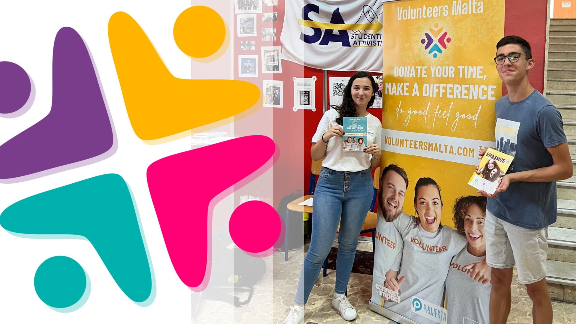 Volunteers Malta at Junior College Freshers' Week - Volunteers Malta