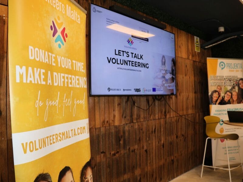 Let’s Talk Volunteering Event - Volunteers Malta
